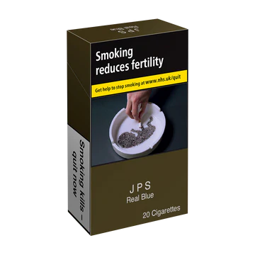 JPS Real Blue King Size - 20 Cigarettes - Smoke-King